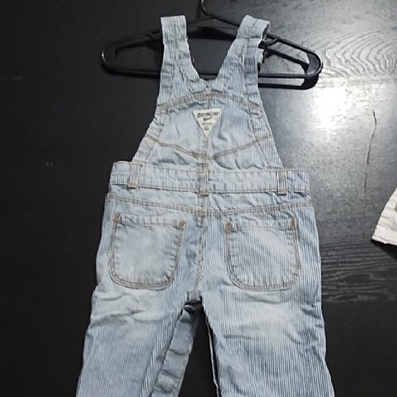 OshKosh B'gosh | Bottoms | 9 Months Oshkosh Blue Denim Overalls | Poshmark